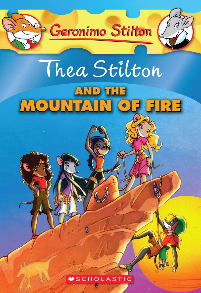 Thea Stilton and the Mountain of Fire by Thea Stilton – Young Llama Reader