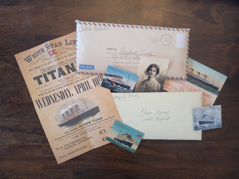 Lost In Time Letters by C. D. Ross – Young Llama Reader